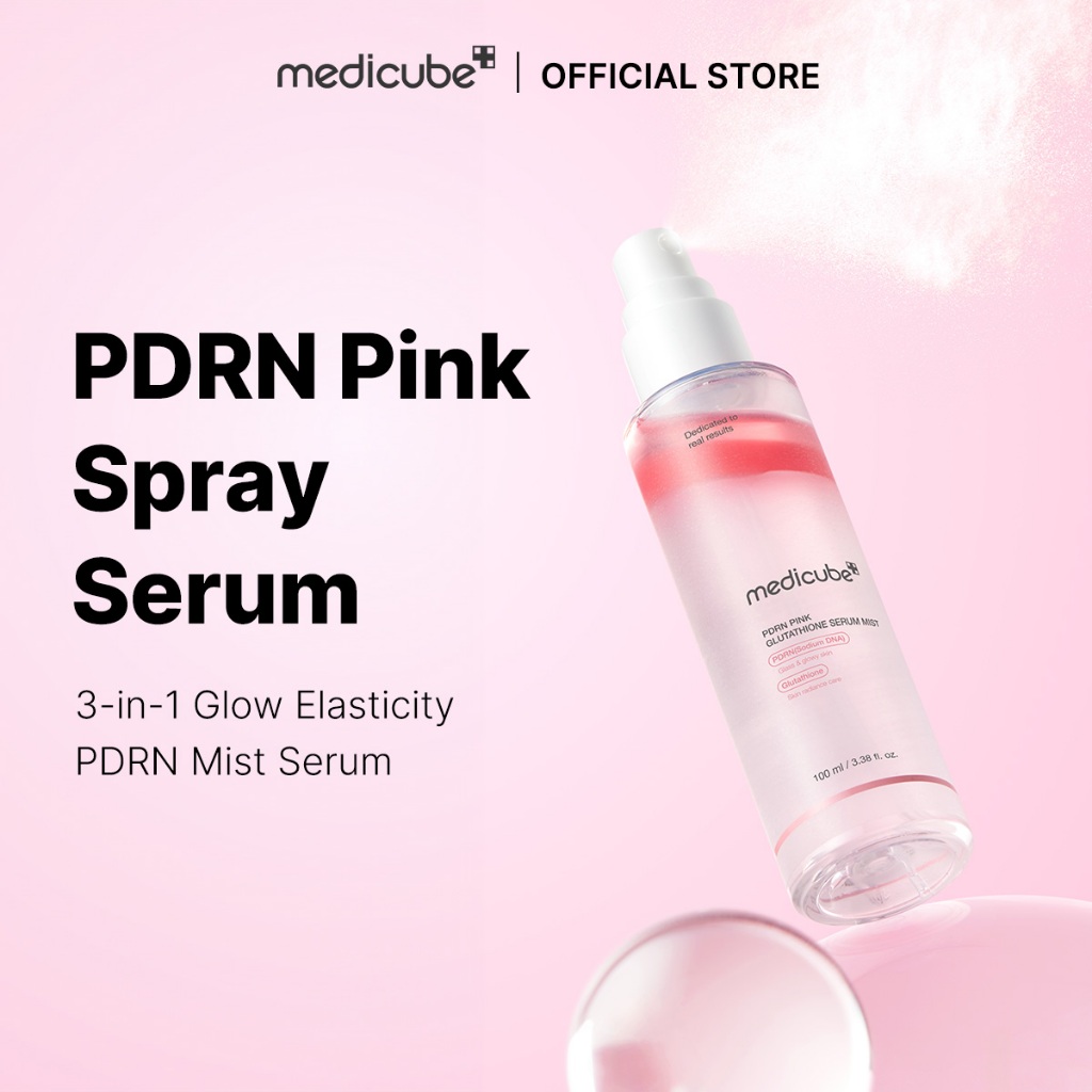 [medicube official] PDRN Pink Serum Mist | Spray Serum | Elasticity ...