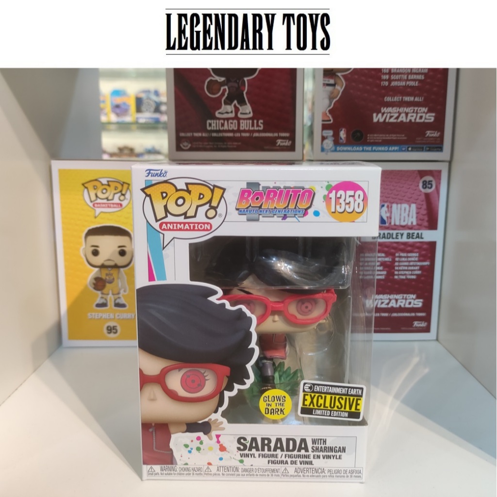 Funko Pop! ANIMATION #1358 Boruto Sarada with Sharingan GITD ...