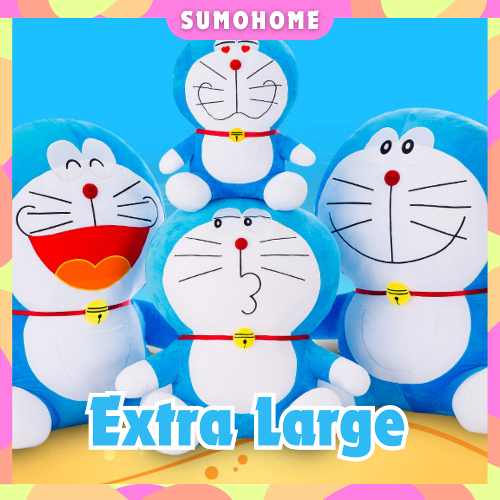 Extra Large Doraemon Plushie Pillow Gift 100cm/1 Meter - Giant Anak ...