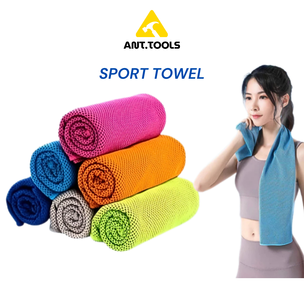 Sports towels absorb sweat cool material cool down the body towel ...