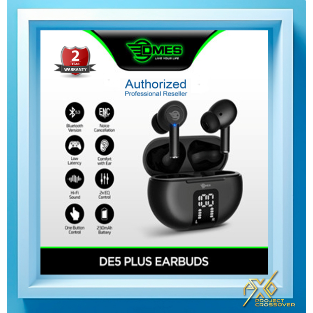 DMES DE5 Plus True Wireless Earbuds Bluetooth 5.3 TWS Sport Gaming ...