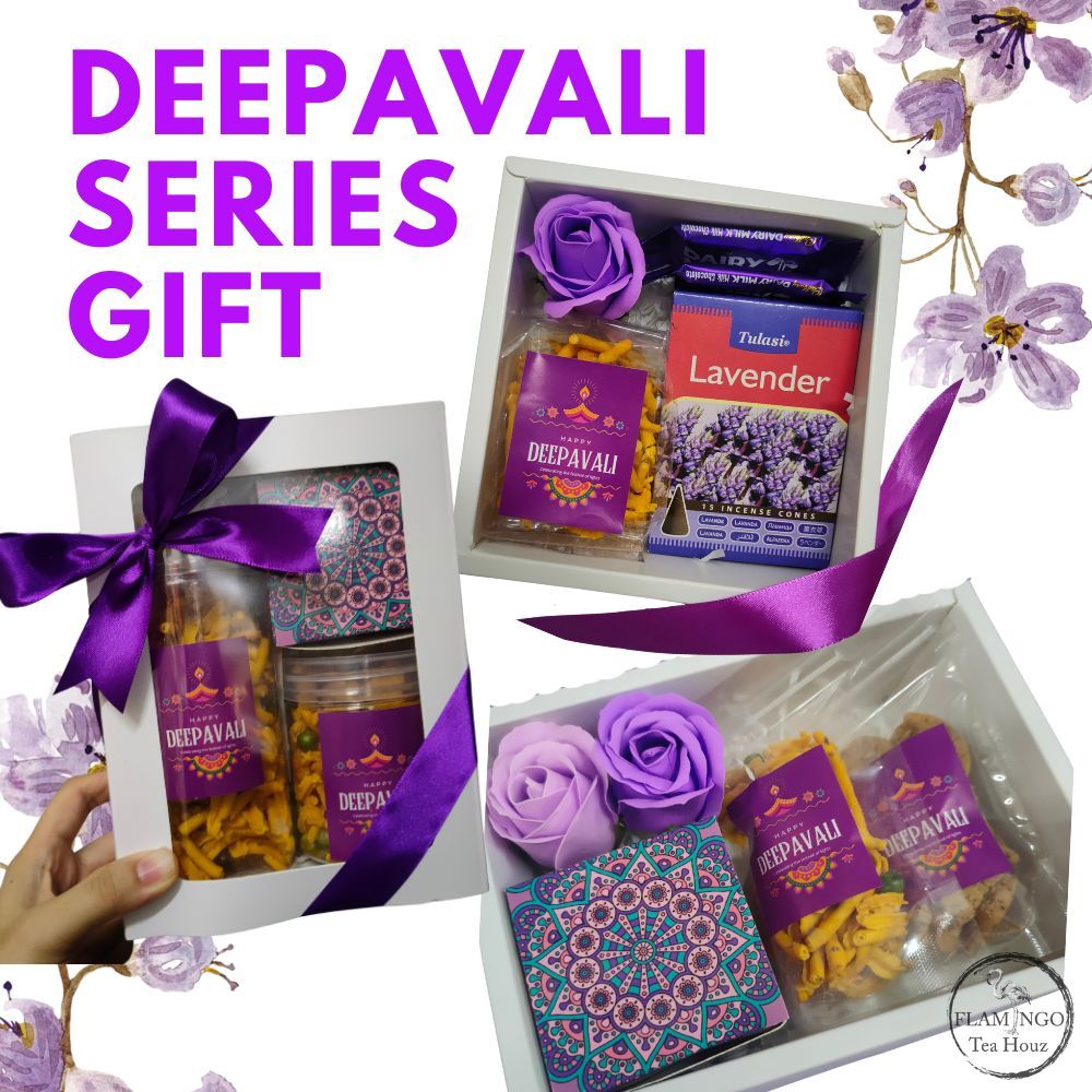 Deepavali Gift Box with Mix Muruku & Cookies & Candle, Gift For Diwali ...