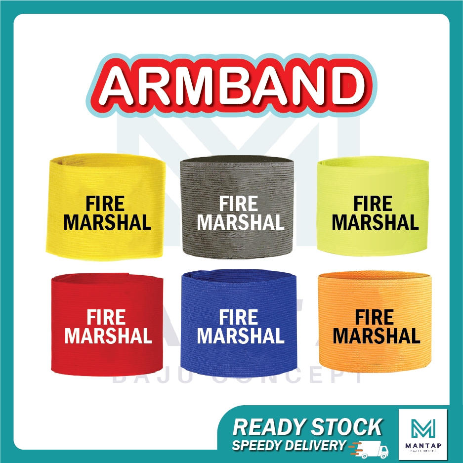 ARMBAND FIRE MARSHAL READY STOCK FIRE TRUCK Kereta Bomba Lori Bomba ...