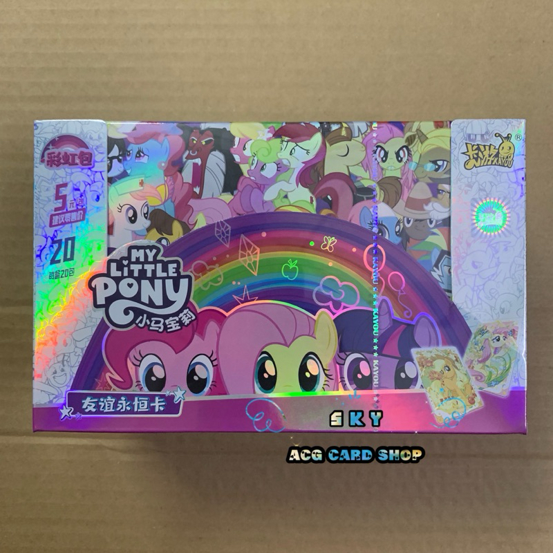 READY STOCK 现货 彩虹3 KAYOU 卡游 小马宝莉 彩虹包 三弹 T5W3 MY LITTLE PONY CARD 100% ORIGINAL‼️100%正版卡游小马宝莉卡片 ...