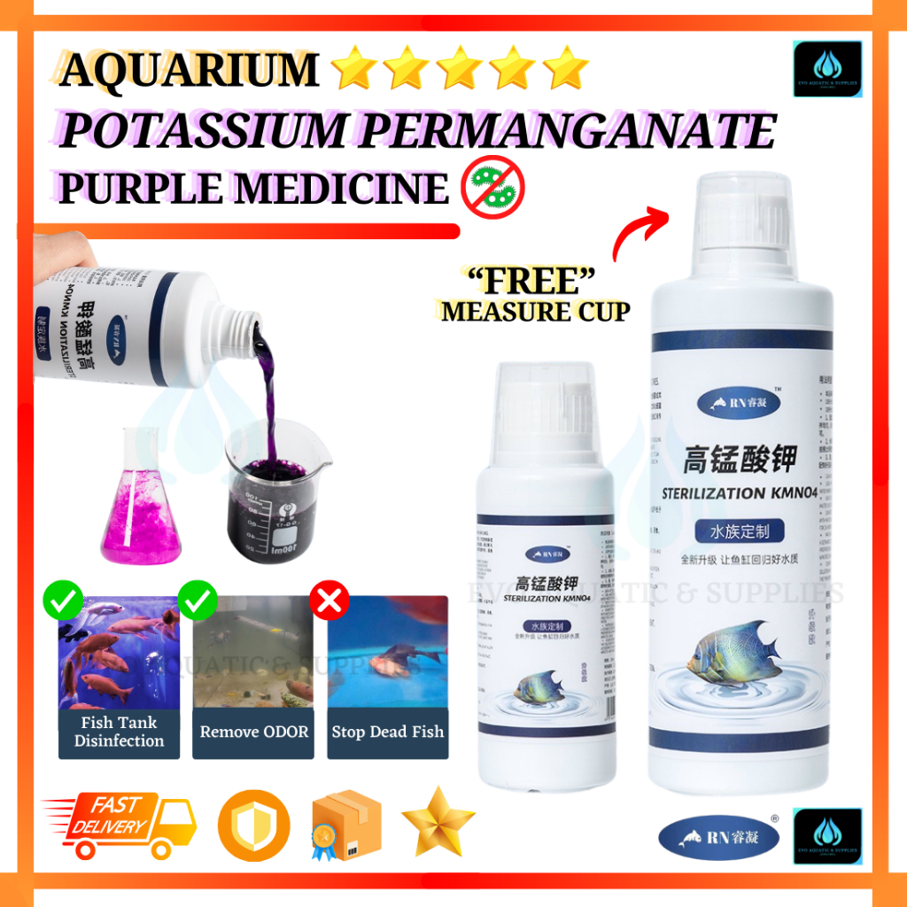 🔥READY STOCK🔥RN Potassium Permanganate Fish Tank Disinfection ...