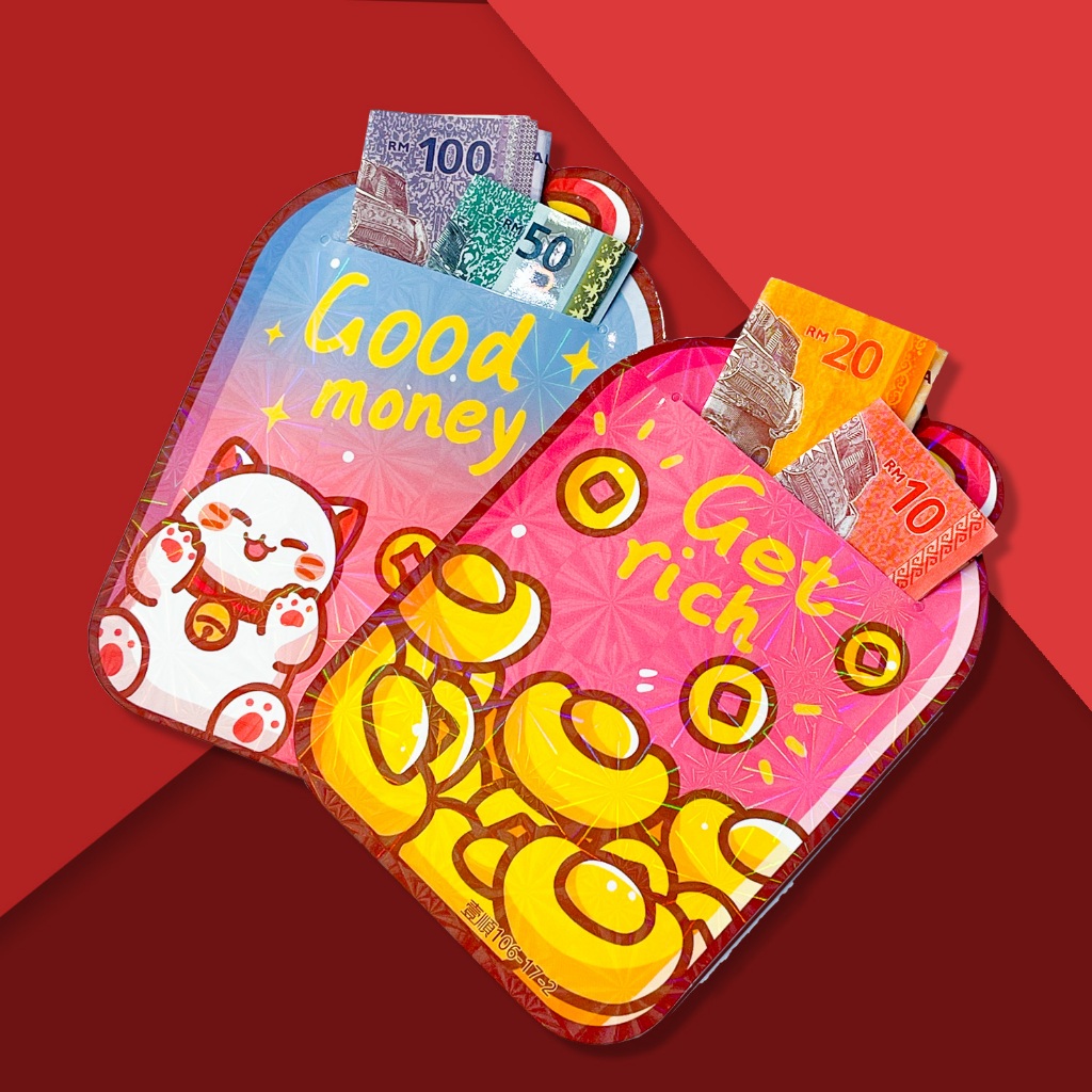 Red Packet CNY Angpow Ang Pao Red Envelope Money Envelope Sampul Raya ...