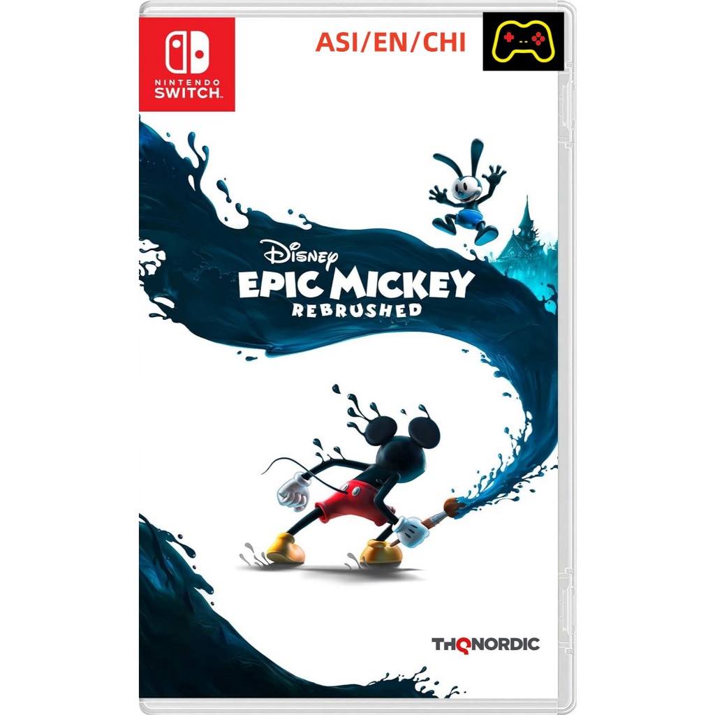 Nintendo Switch Epic Mickey Rebrushed (ASIA/ENG/CHI) | Shopee Malaysia