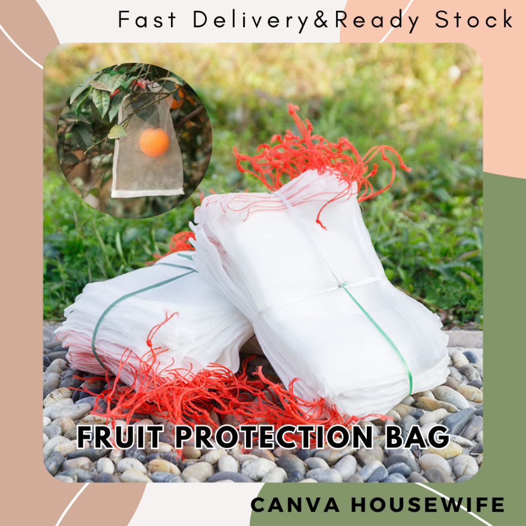【Fruit Mesh Bag】Nylon Produce Protector Fruit Net Fruit Bag Veggie Bag ...