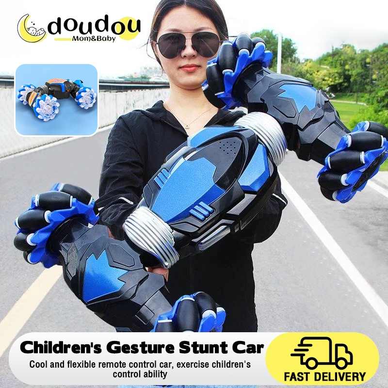 RC Drift Stunt Pusing Remote Control Car Hand Gesture Car LED Light ...