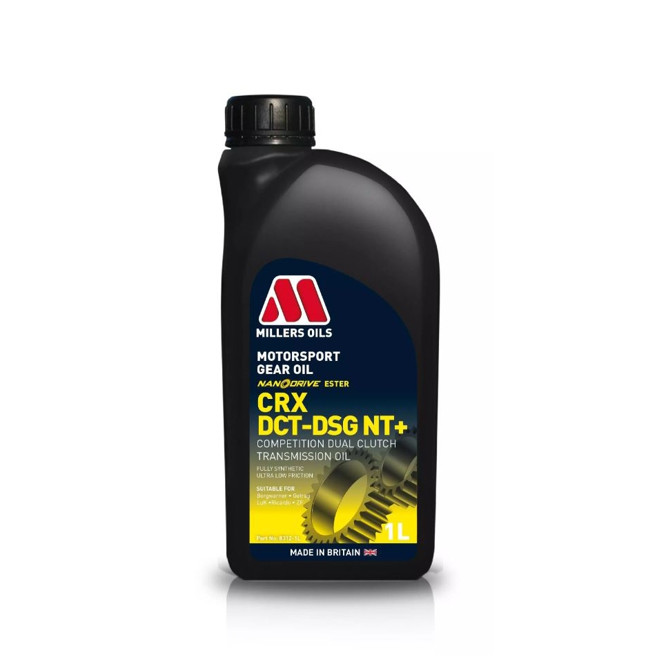 Millers Oils Motorsport Racing CRX DCT-DSG NT+ 1L for Dual Clutch ...