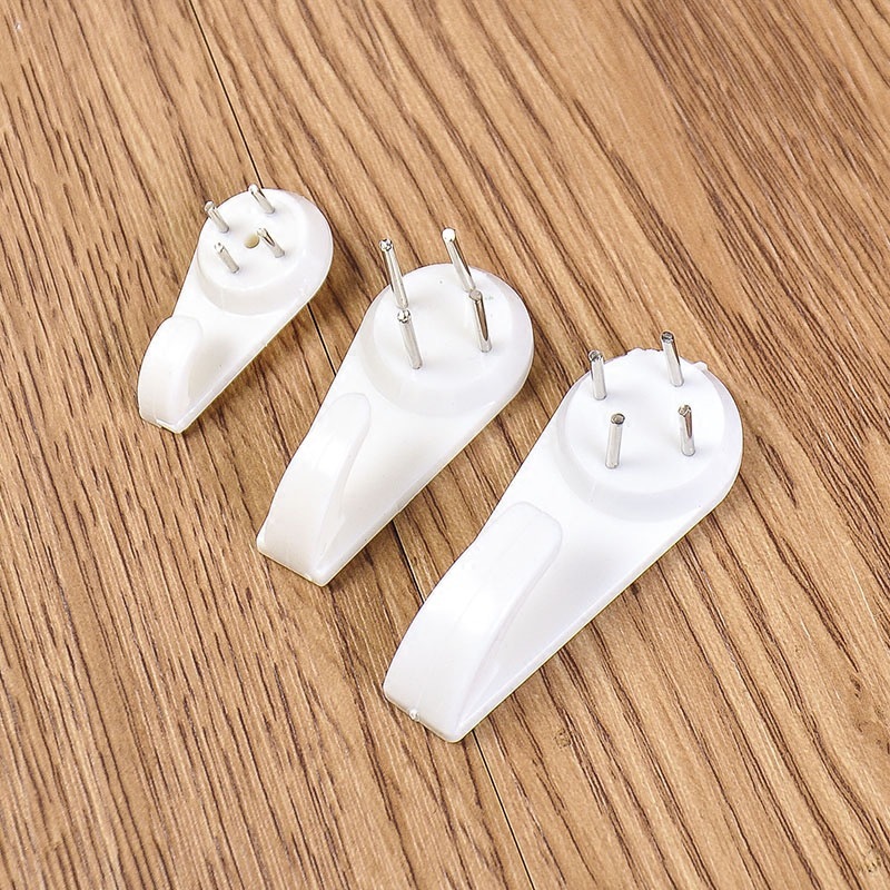 10PCS Ready Stock Traceless Nail Photo Hook Nails Wall Hook Penyangkut ...