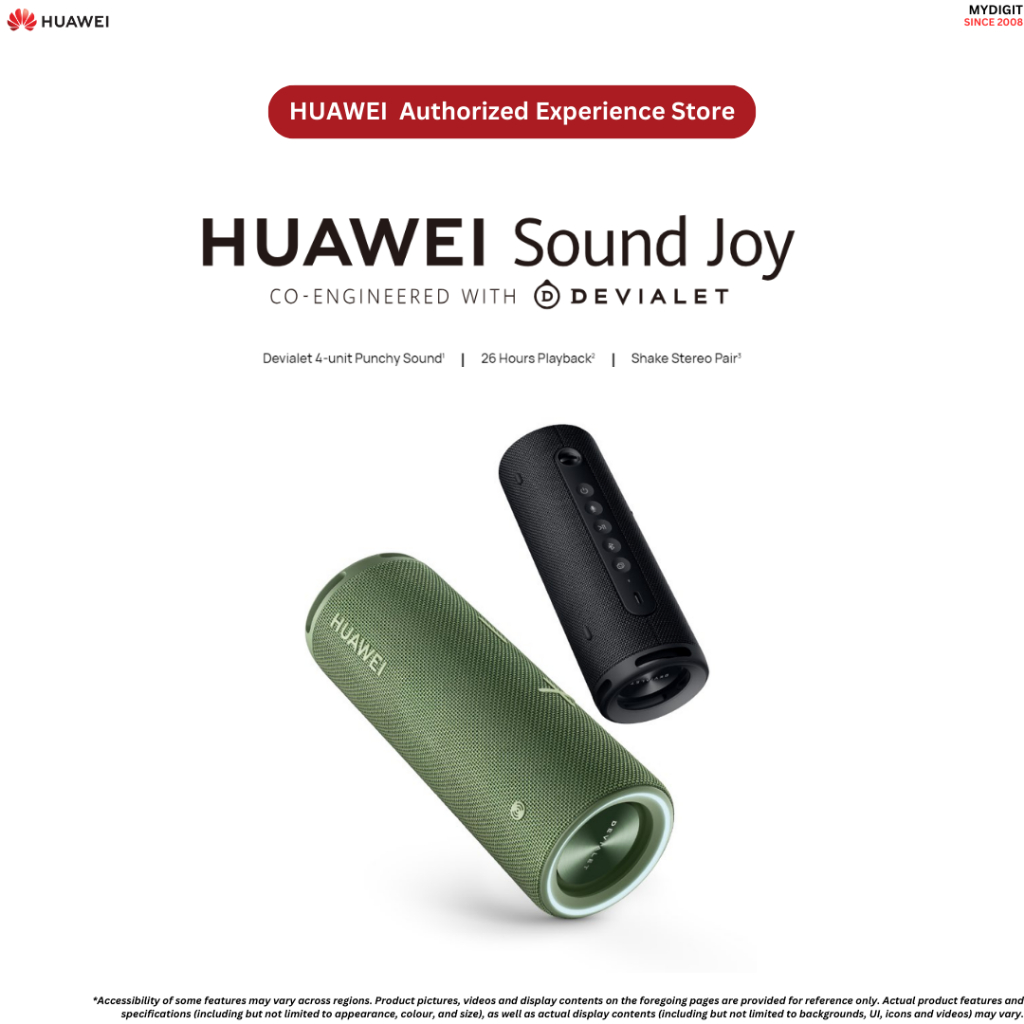 HUAWEI SOUND JOY CO-ENGINEERED with DEVIALET | 26 Hours Playback ...