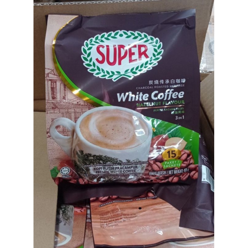 SUPER 3IN1 coffee classic/original/hazelnut/zero sugar | Shopee Malaysia
