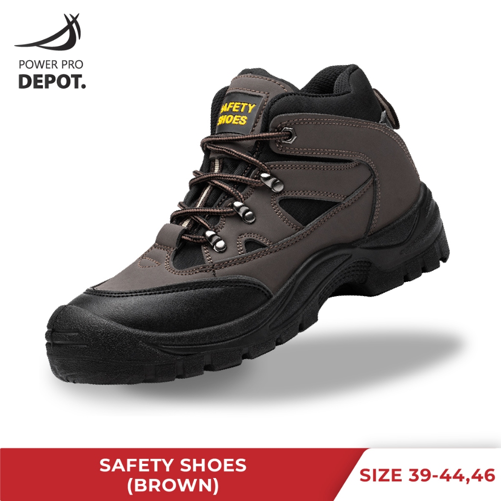 Safety Shoe Safety Boot Steel Toe Cap Mid Sole Work Shoes Kasut Keselamatan | Shopee Malaysia