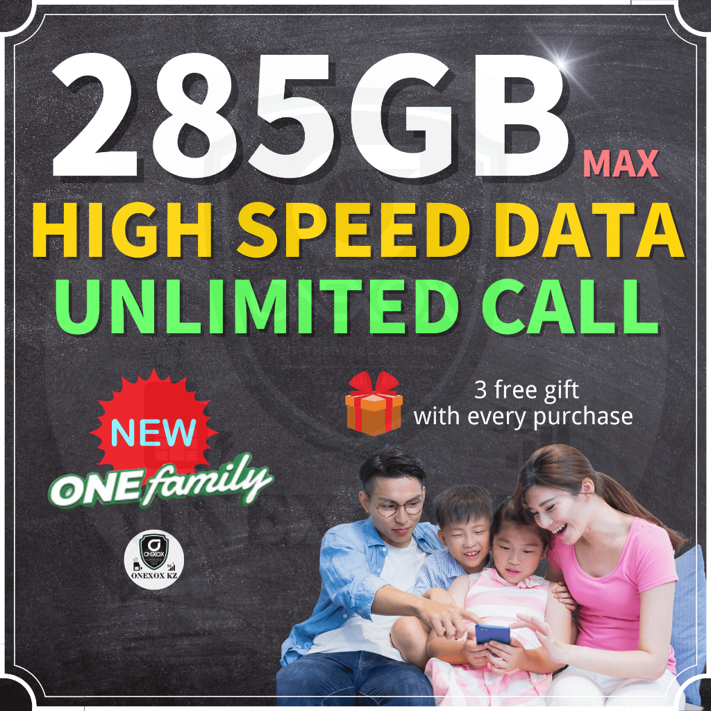 Onexox Simcard New Family Plan Xox Sim Card Postpaid 4G 5G | Shopee ...