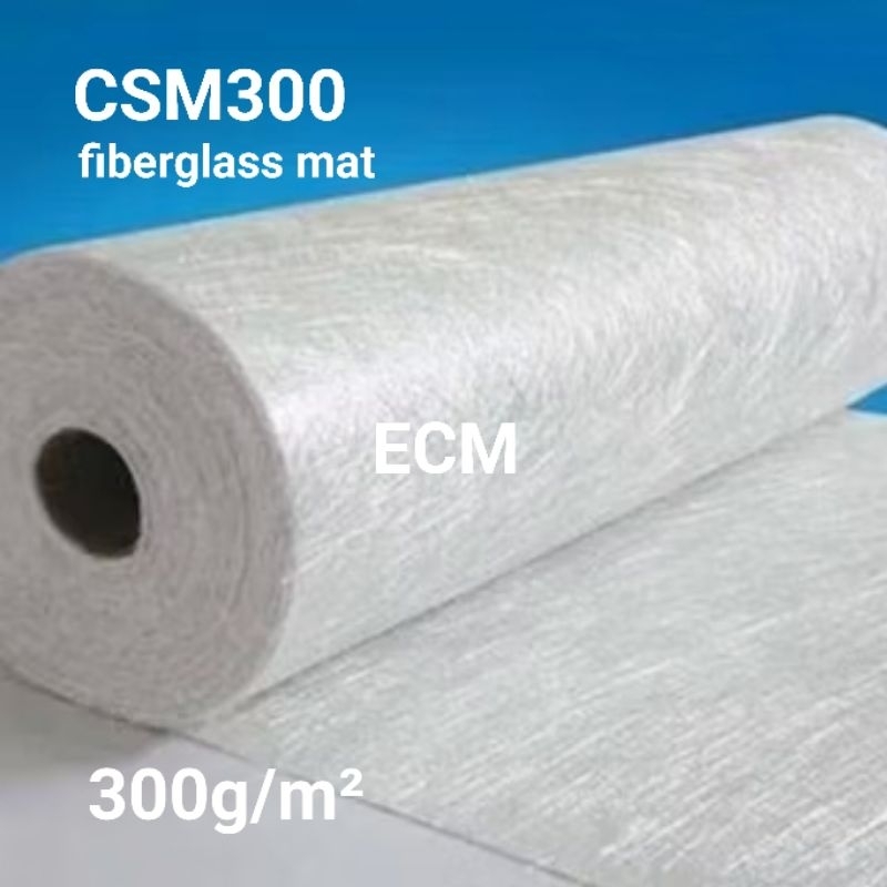 KAIN FIBER CSM300 (300G/M2) FIBERGLASS CHOP STRAND MAT (30KG ROLL ...