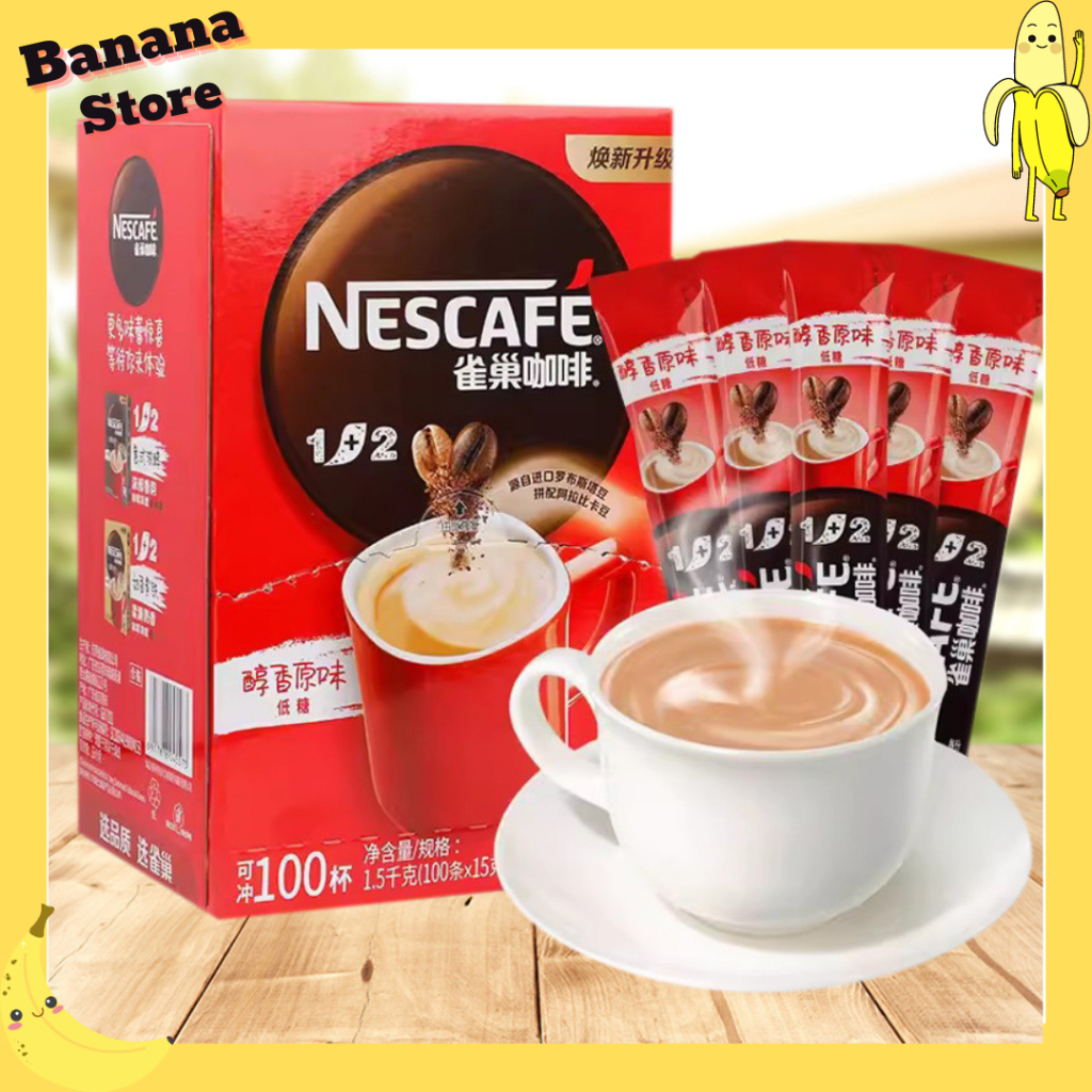 NESCAFE Nescafe 3in1 Instant Coffee Box 720g (48 packs x 15g) | Shopee Malaysia