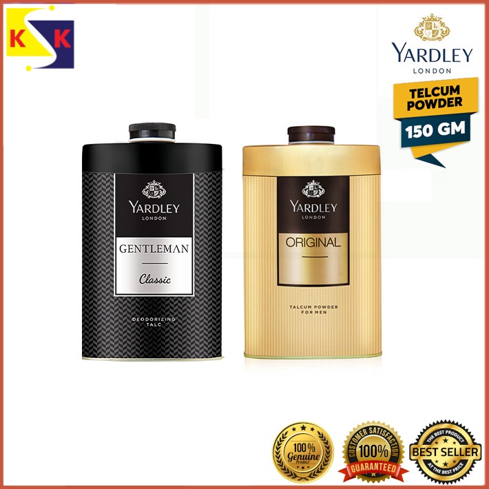 Yardley London Original / Classic Perfumed Talcum Body Powder Fresh and ...