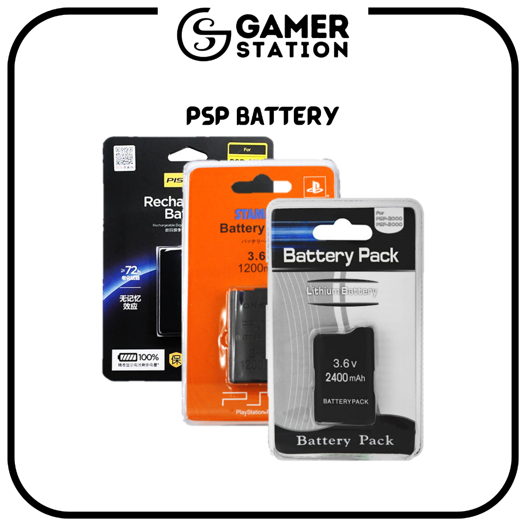 PSP Battery 1000 2000 3000 Model OEM PSP-110 PSP-S110 PSP Game | Shopee ...
