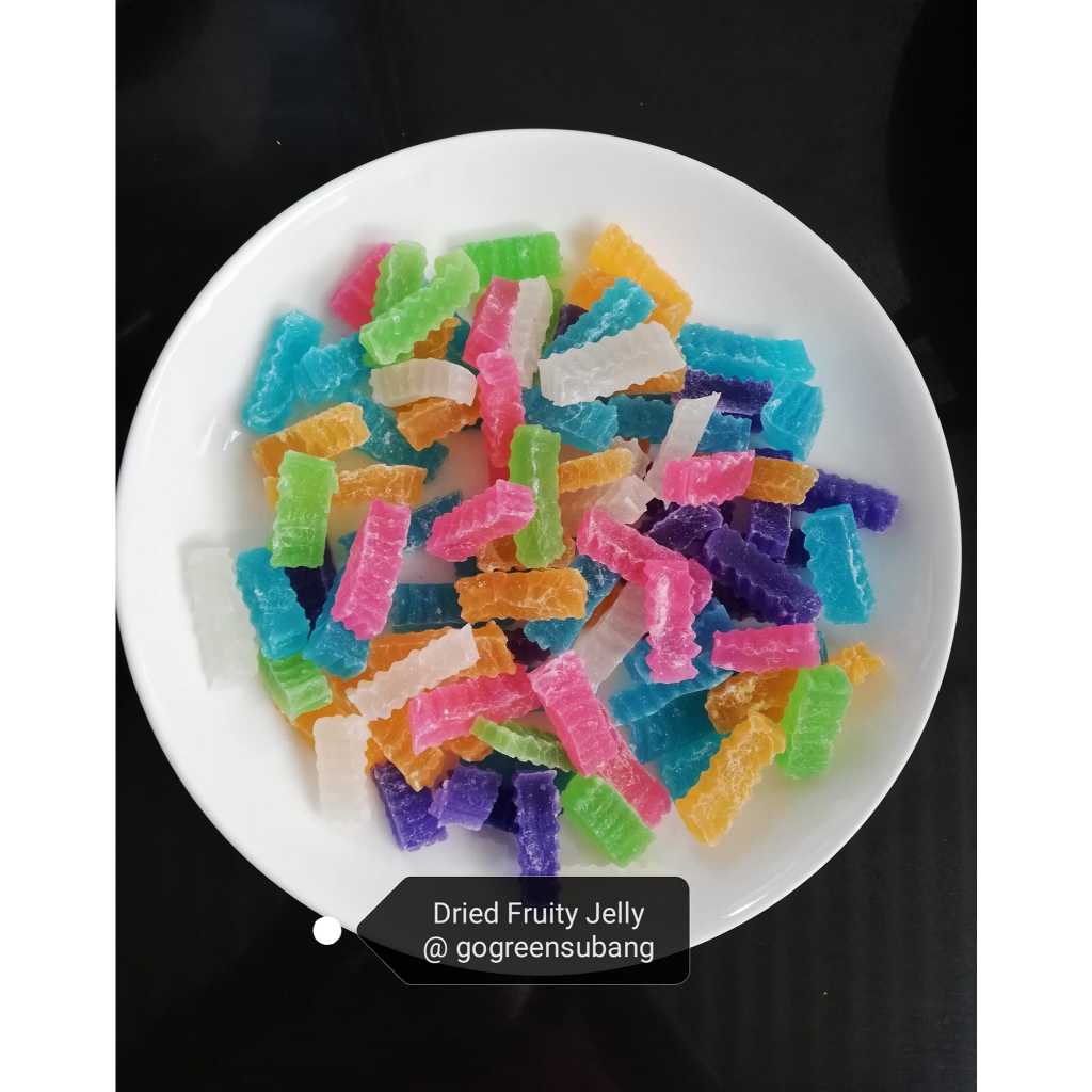 Agar-agar kering/lengkong kering/dried jelly/dried candy/crystal jelly ...