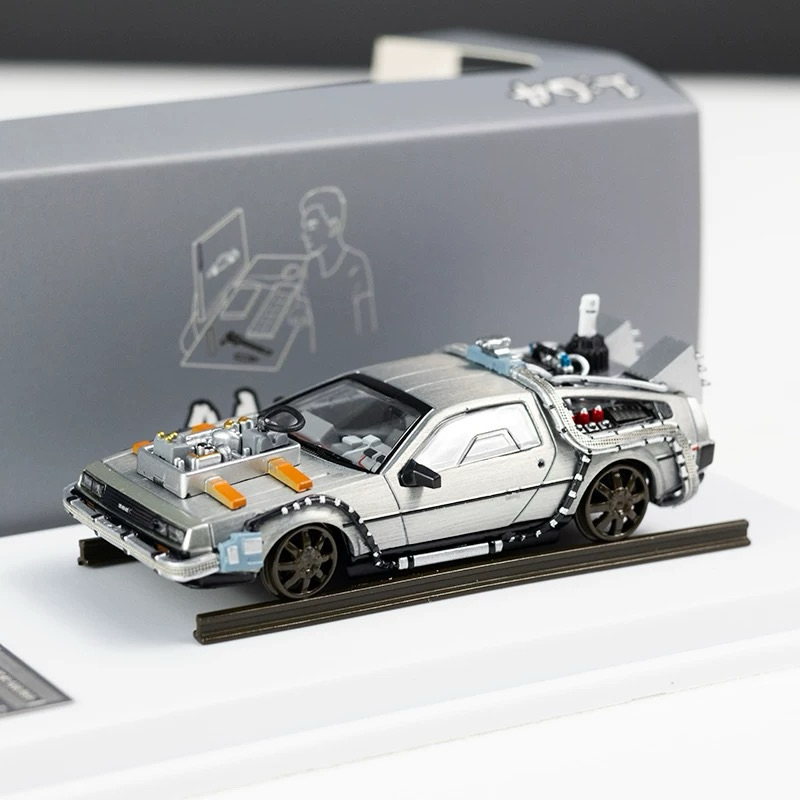 MJ Model 1/64 DMC-12 (III) Back To The Future - Train Model | Shopee ...