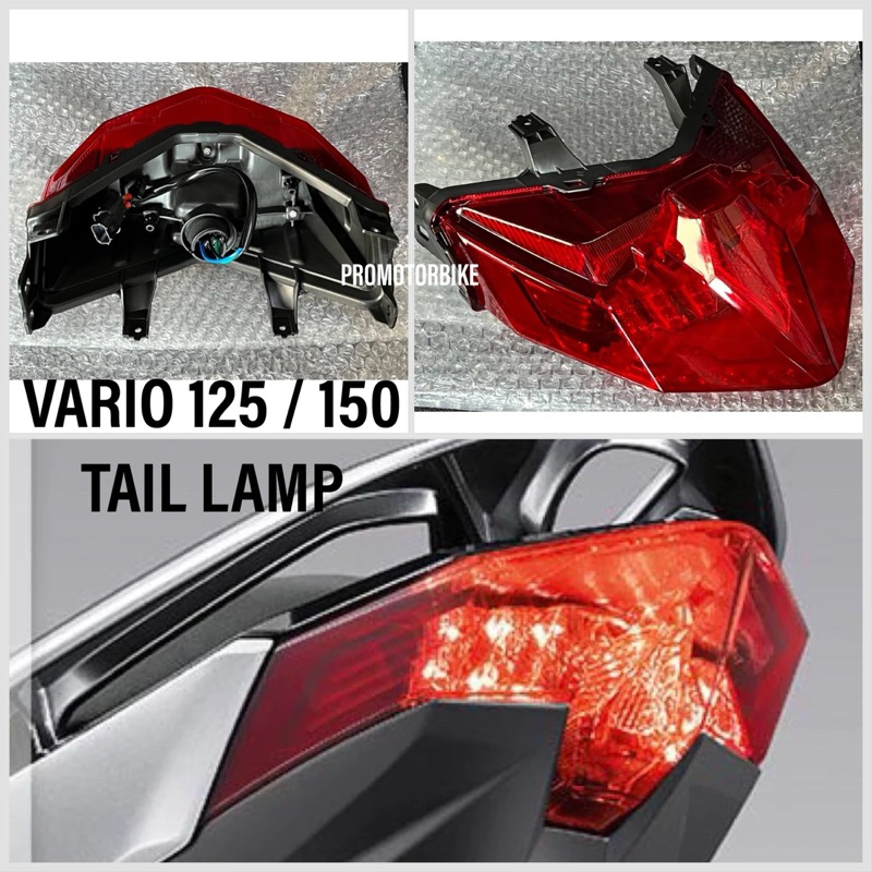 VISS HONDA VARIO 125 VARIO 150 LED TAIL LAMP SET LAMPU BELAKANG ASSY ...