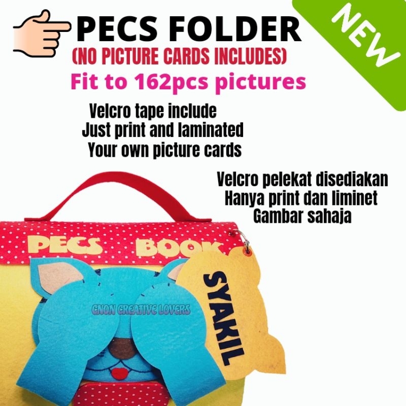 PECS FOLDER ONLY pecs | Shopee Malaysia