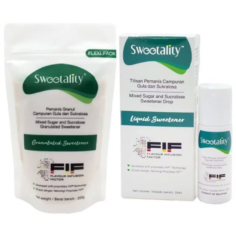 🔥 PROMO~ SWEETALITY GULA SIHAT ORIGINAL 🔥 | Shopee Malaysia
