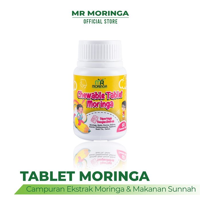 TABLET MR MORINGA OLEIFERA KANAK-KANAK I Vitamin Kanak-kanak (60 Biji ...
