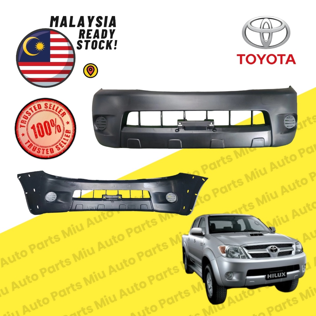 TOYOTA HILUX VIGO (KUN25) 2005 2/4DOOR FRONT BUMPER | Shopee Malaysia