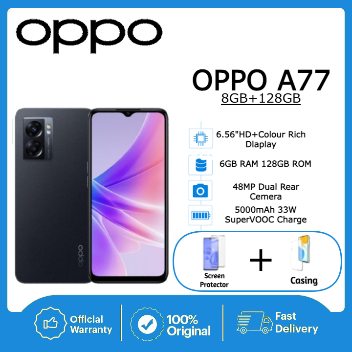Oppo A77 5G LTE/CPH2473 (8GB+256GB) 50Mp, Qualcomm SM6225 Snapdragon ...