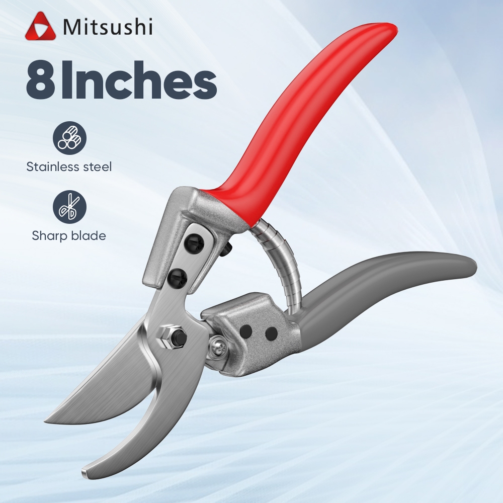 Mitsushi Gunting Pokok Plant Flower Pruning Shears Heavy Duty Sharp ...