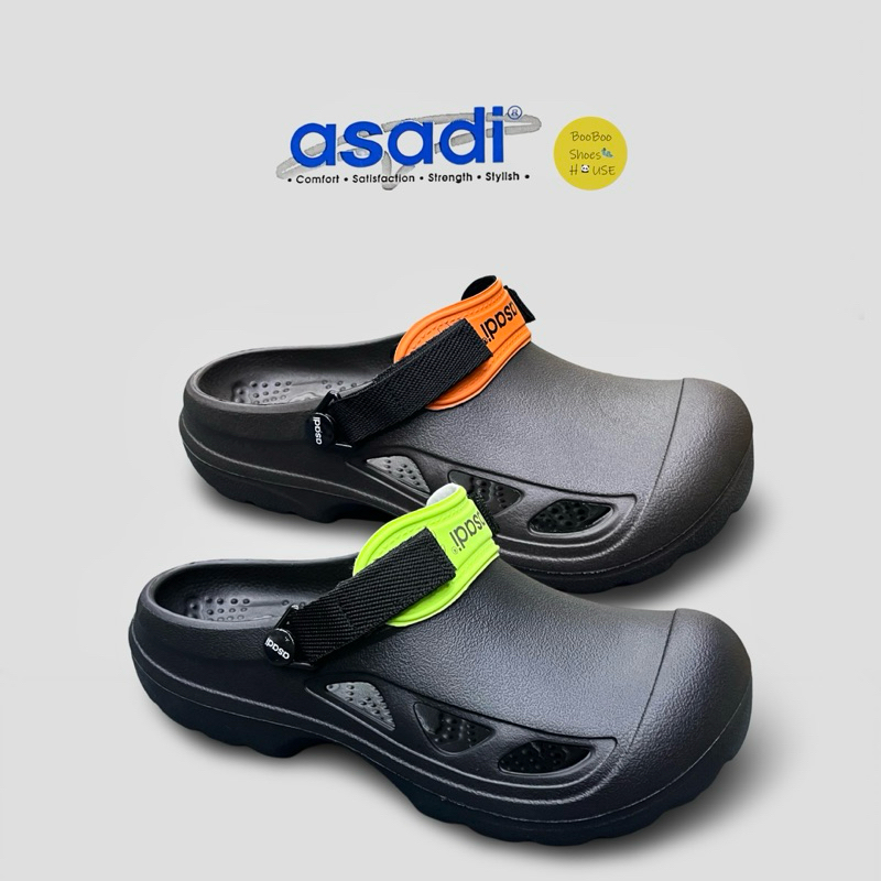 Asadi Men's Clog Sandals With Asadi Signature Logo BackStrap ...