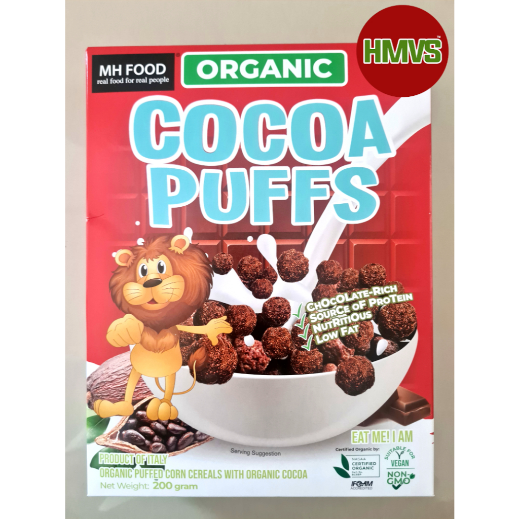 MH Food Organic Cocoa Puffs 200g / MH Food Organic Coco Crunch 200g📣 ...