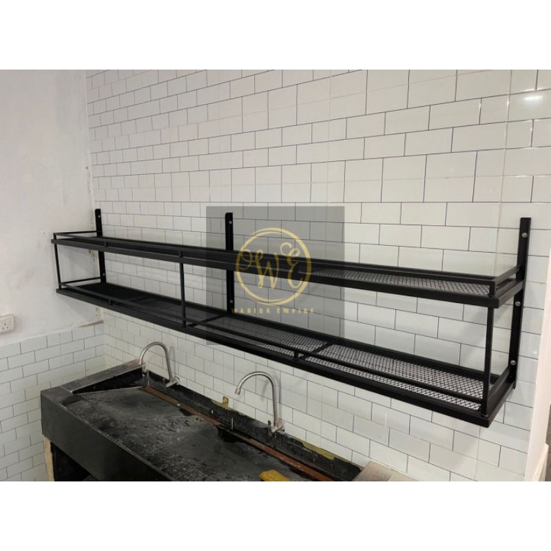 Hanging Rack / Rak Cawan, Gelas, Pinggan Mangkuk / Rak Dapur | Shopee ...