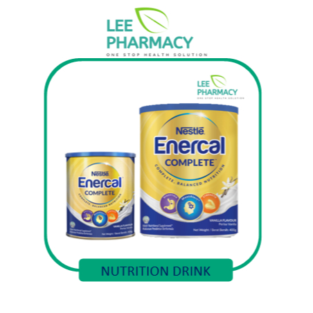 [NEW PACKAGING] NESTLE ENERCAL COMPLETE 400g / 850g / 850gx2+400g ...