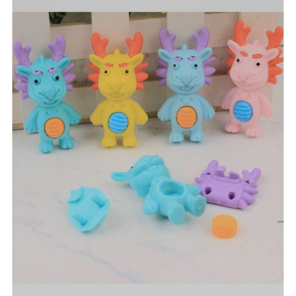 Mini 3D dragon Eraser | Shopee Malaysia
