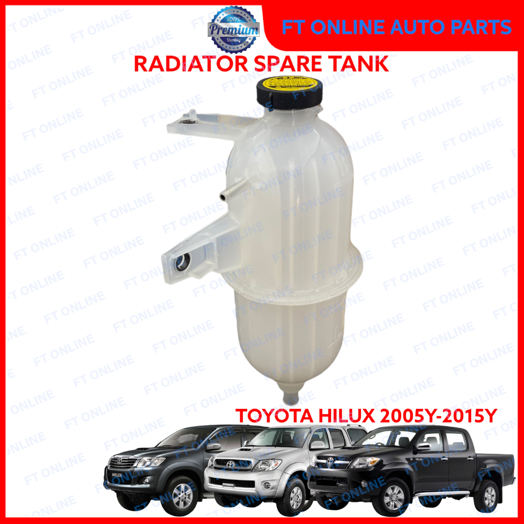TOYOTA HILUX 2005-2015 KUN25 KUN26 RADIATOR SPARE TANK OVERFLOW/RESERVE ...