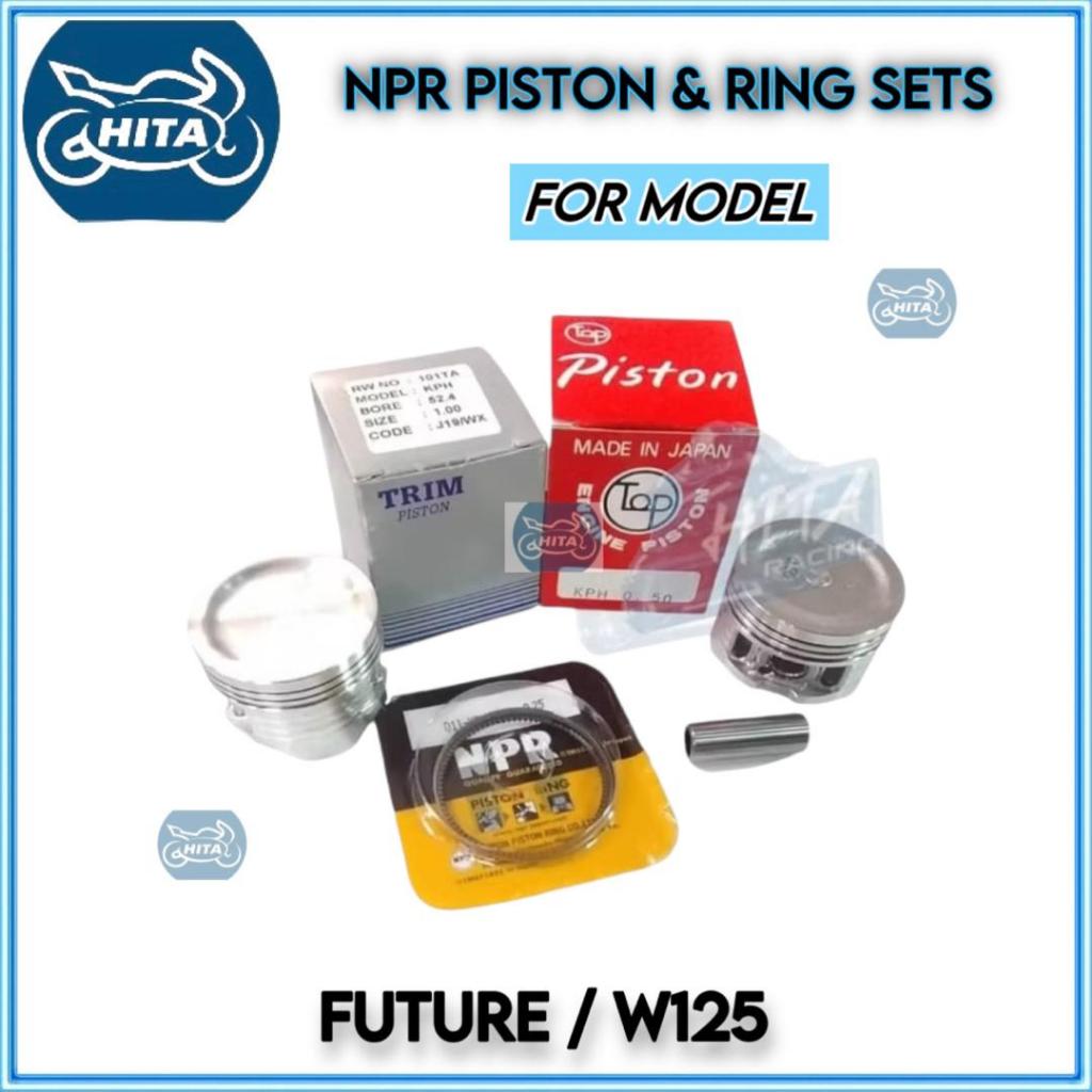 HONDA FUTURE W125 ART HOT TOP Piston & Ring Sets STD/025/050/075/100 ...