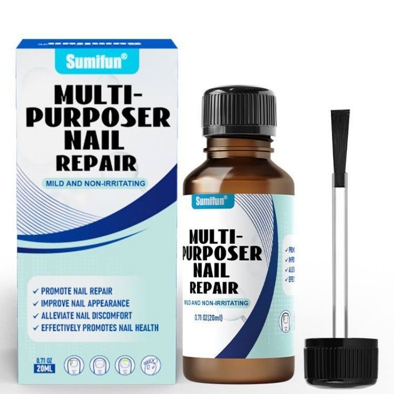 MULTI-PURPOSER NAIL REPAIR Pembaikan kuku Merawat kuku kasar, perubahan ...