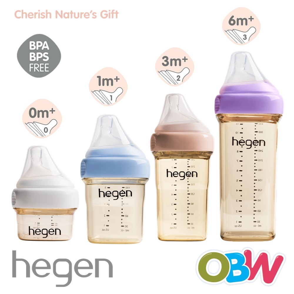 Hegen PCTO PPSU Baby Feeding Bottle (60ml | 150ml | 240ml | 330ml) | Shopee Malaysia