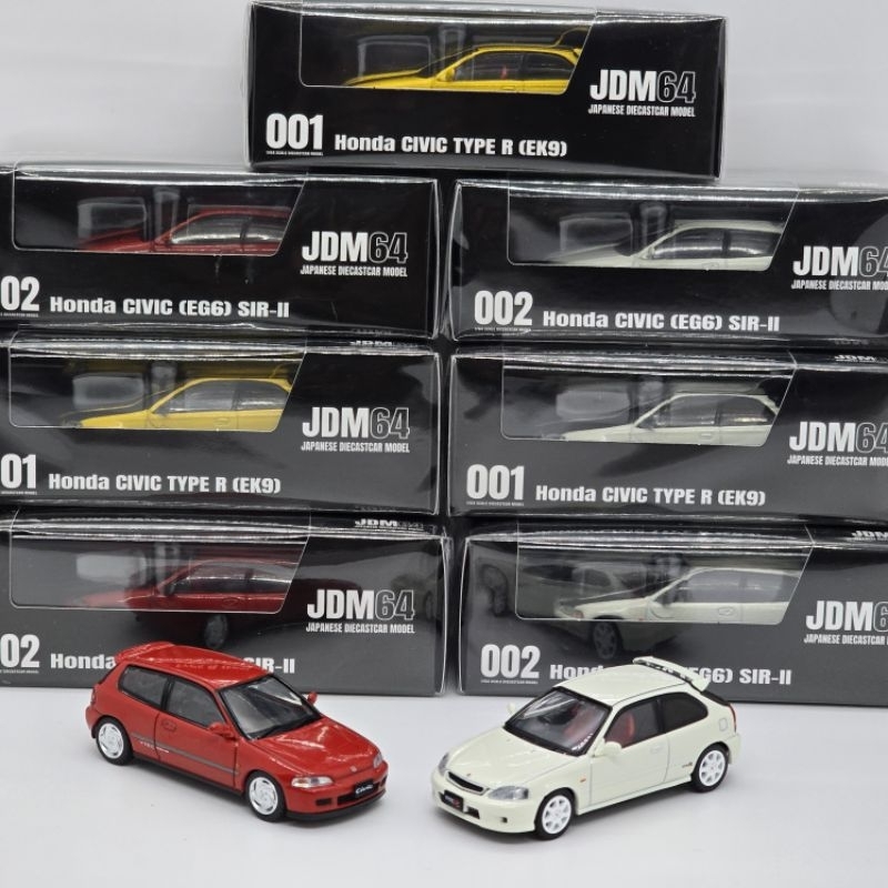 JDM64 HONDA CIVIC TYPE R EK9 EG6 SIR-II BY HOBBY JAPAN | Shopee Malaysia