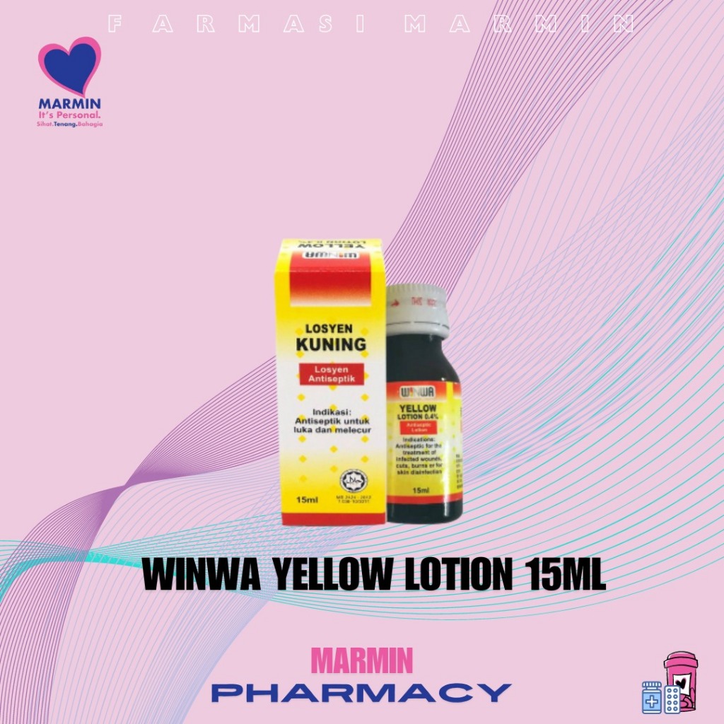 WINWA LOSYEN KUNING ANTISEPTIK CUCI LUKA 15ML/30ML/60ML | Shopee Malaysia