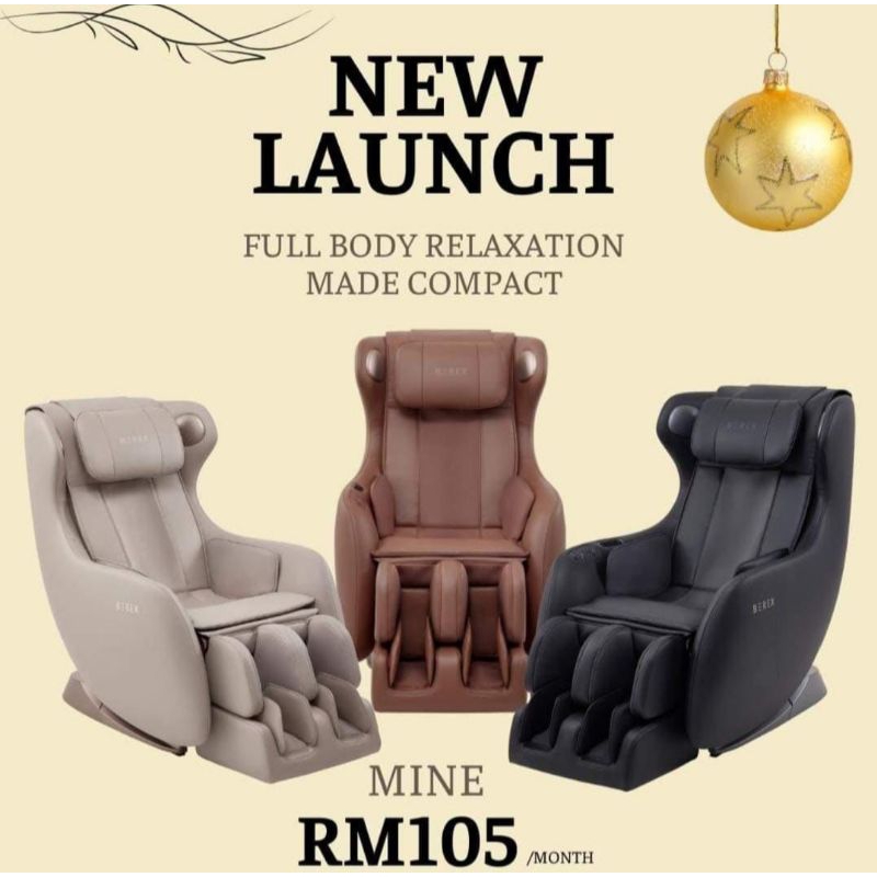 [2 𝗬𝗘𝗔𝗥 𝗙𝗥𝗘𝗘 𝗪𝗔𝗥𝗥𝗔𝗡𝗧𝗬/𝗦𝗘𝗥𝗩𝗜𝗖𝗘 ️] [𝗥𝗠𝟭𝟬𝟱 Sebulan] Coway Massage Chair ...