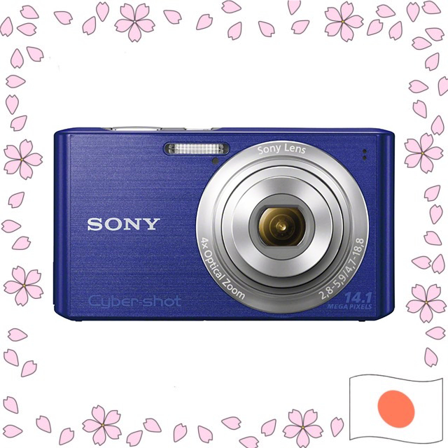 SONY Cyber-Shot W610 (14.1 million CCD/optical x4) Blue DSC-W610/L USED ...
