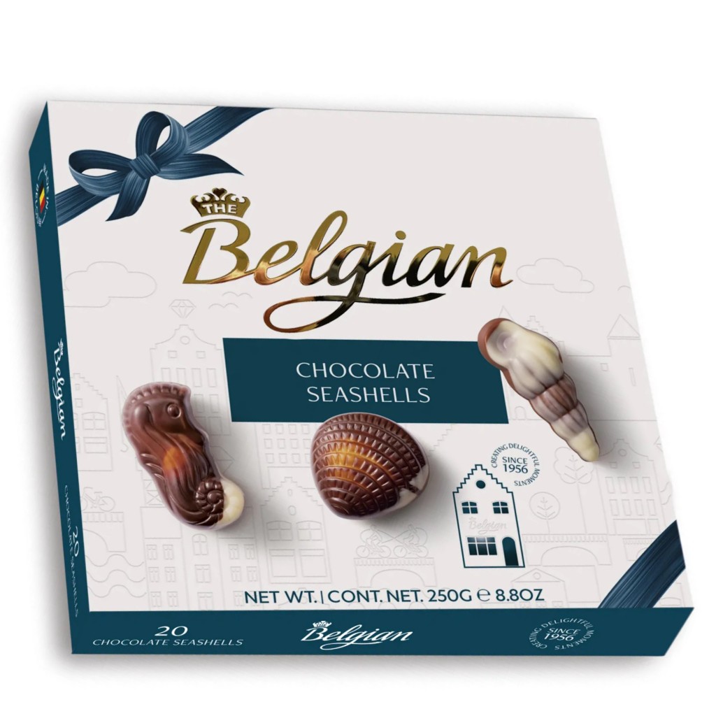 The Belgian 20 Chocolate Seashells, 250g (Assorted) | Shopee Malaysia