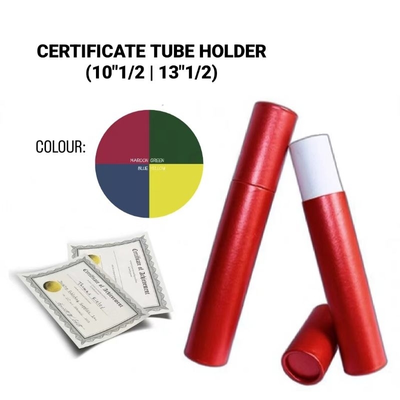 (4PCS) Certificate Tube Holder | 奖状纸筒 X 4PCS | Shopee Malaysia