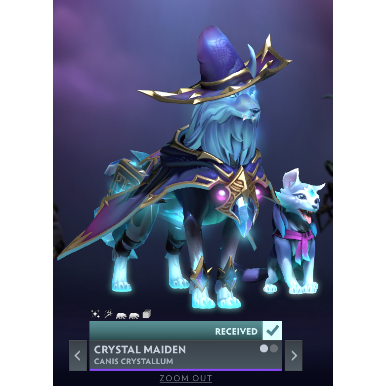 Crystal Maiden Collector Cache - Canis Crystallum CM Persona Dota 2 ...