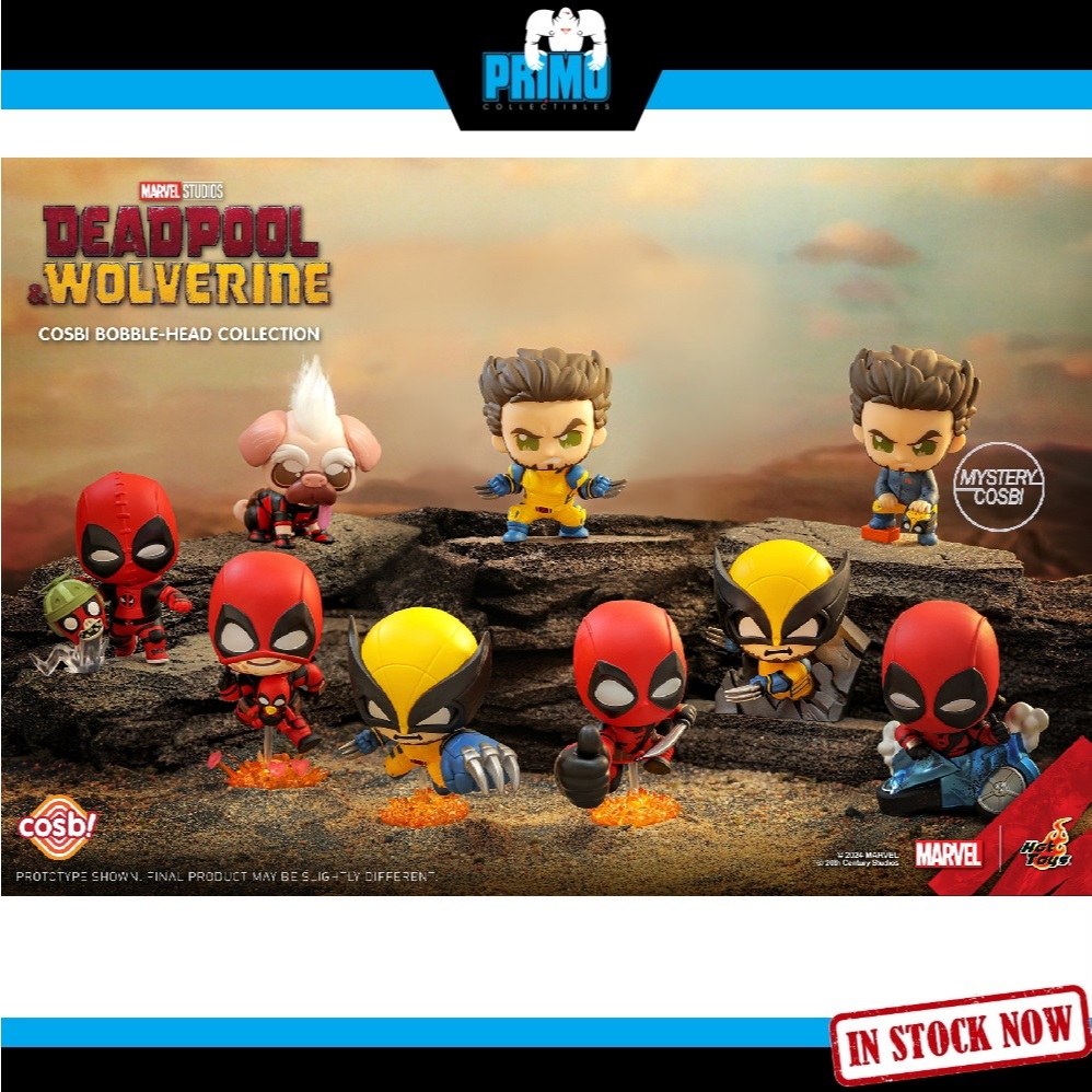 Hot Toys - CBX183 - Deadpool & Wolverine - Deadpool & Wolverine Cosbi ...