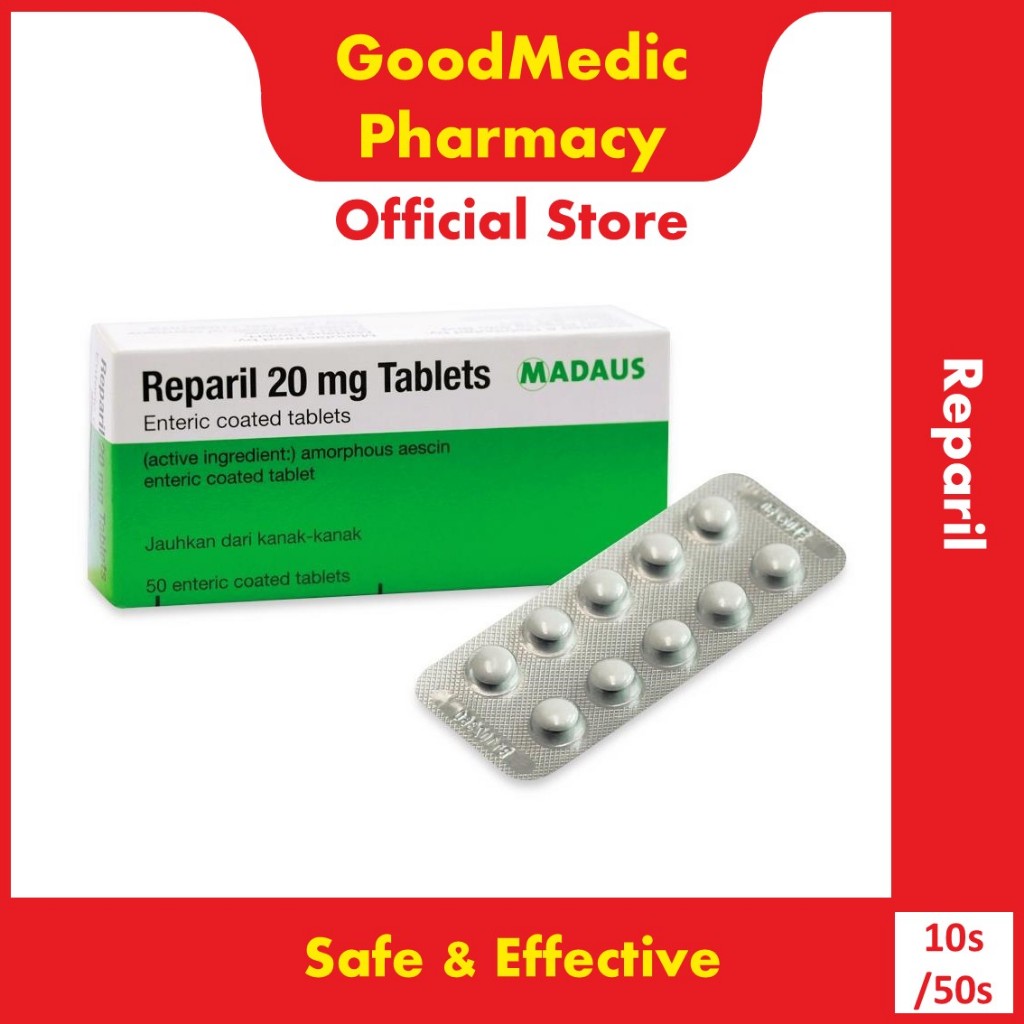 Reparil Anti-Inflammatory 20mg Tablet (10s/50s) | Shopee Malaysia